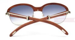 Cartier Wooden Sunglasses Retro Full Frame CT1116 - Cartieglasses