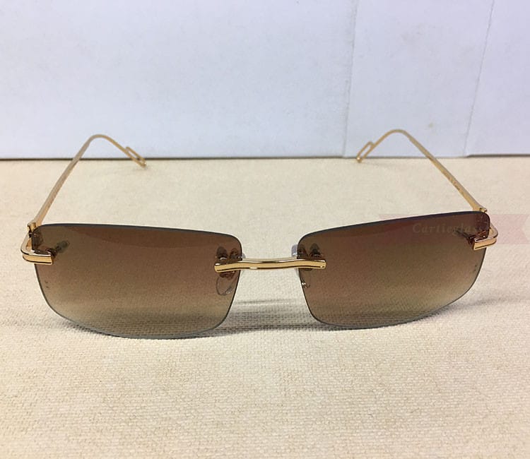 Cartier Sunglasses Eyeglasses C Decor Rimless CT01130 - Cartieglasses