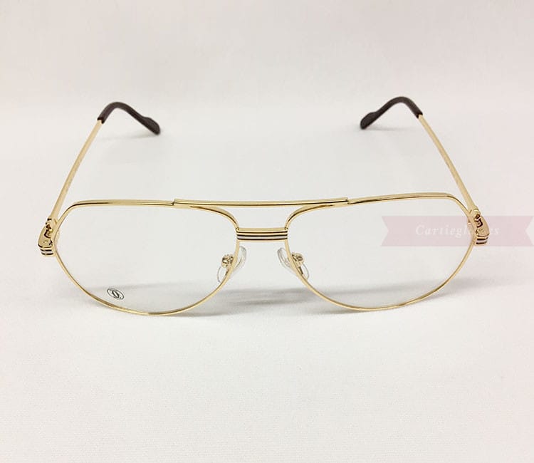 Cartier Classic Metal Aviators Full Frame Eyeglasses CT1188217 ...